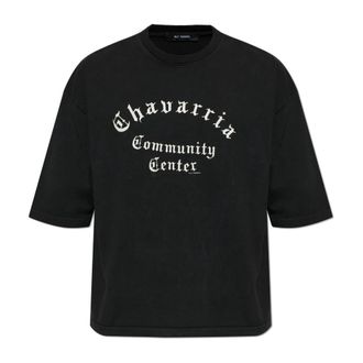 Willy Chavarria Chavarria Community Center Buffalo Tee - - Tops - Herren - Schwarzk - M