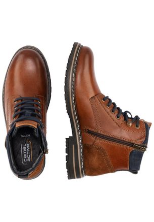 Camel Active Herren Boston Leder Boot Braun, menswear-44