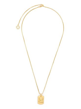 Maje collier à pendentif taurus - Or