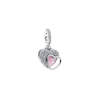 Pandora Wundersch&ouml;ner Mother Double Dangle Charm - - Accessories - Damen - Grau - ONE SIZE