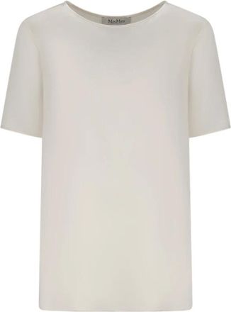 Max Mara Femme, Tops, Blanc, Taille: 40 FR Robe Élégante Dida pour Femmes