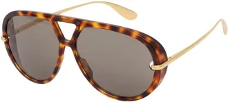 Bottega Veneta unisex, Accessoires, Brun, Taille: 63 MM Lunettes de soleil