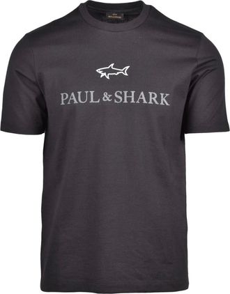 Paul & Shark Homme, Tops, Noir, Taille: S Paul & Shark tshirt