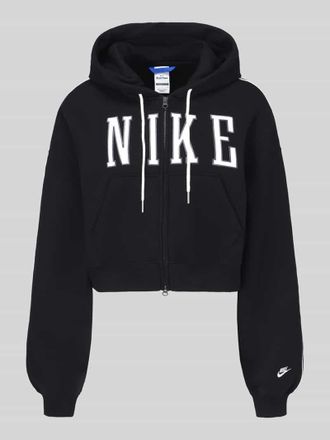 Nike Sweatjacke mit Logo-Schriftzug