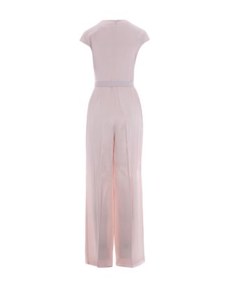 Max Mara Womens Jumpsuit Envers Satin Rose Acetate Evening Suits