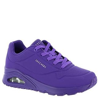 Skechers Femme Uno Night Shades Basket, Purple, 39.5 EU Large
