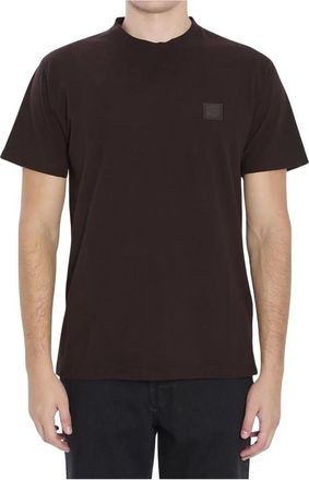 Stone Island Homme, Tops, Brun, Taille: S Compass-patch T-Shirt