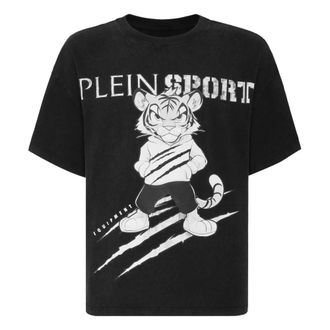 Plein Sport Homme, Tops, Noir, Taille: L T-Chemises