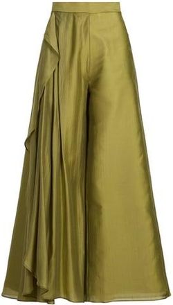 Marques Almeida Pantalon avec doublure ext&eacute;rieure volant&eacute;e