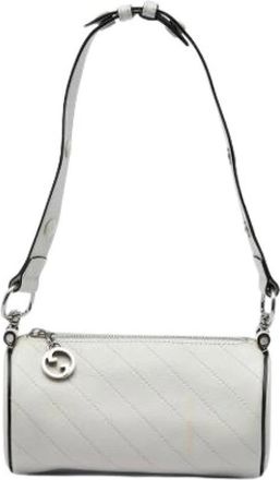Gucci Sac bandouli&egrave;re Blondie Pre-owned - Femme - Pre-owned - Blanc - Taille: ONE Size