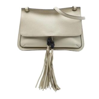 Gucci Sac bandouli&egrave;re Bamboo Daily Pre-owned - Femme - Pre-owned - Beige - Taille: ONE Size