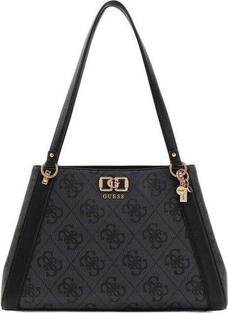 Guess Schultertasche Kohle-Logo