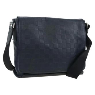 Louis Vuitton Pre-owned Sac bandouli&egrave;re Damier Infini - Femme - Pre-owned - Noir - Taille: ONE Size