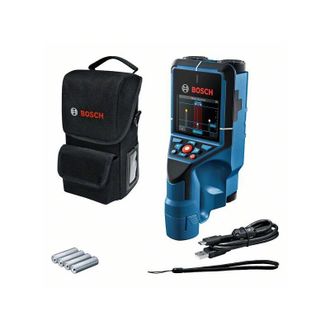 Bosch Ortungsger&auml;t Wallscanner D-tect 200 C mit 4x 1,5 V-LR6-Batterie (AA)