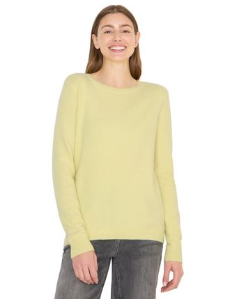 Cecil Softer Pullover in Unifarbe iced Yellow XXL