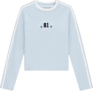 Guess T-shirt imprim&eacute; en coton m&eacute;lang&eacute;