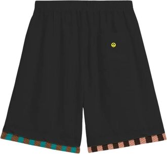 Barrow Barrow, Homme, Shorts, Noir, Taille: L Bermuda In Viscosa