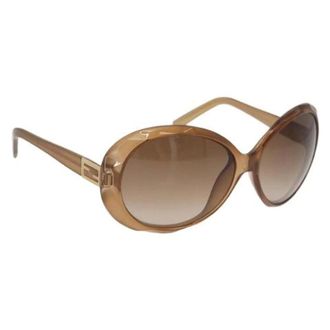 Fendi Lunettes de soleil vintage Pre-owned - Femme - Pre-owned - Beige - Taille: ONE Size