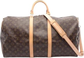 Louis Vuitton unisex, Pre-owned, Brun, Taille: ONE Size Sac week-end en toile Pre-owned