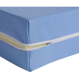 TERRE DE NUIT Terre De Nuit - Housse rénove matelas coloris bleu 15 cm 180gr/m² 140x200