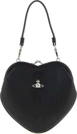 Vivienne Westwood Femme, Sacs, Noir, Taille: ONE Size Belle Heart Frame Purse