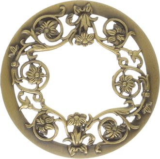 DOITOOL Eingebauter Aromatherapie-kerzendeckel Aus Metall Winddicht Und Hitzestabil Vintage Reliefmuster Gleichm&auml;&szlig;ige Duftkerzenabdeckung F&uuml;r Gem&uuml;tliche Atmos