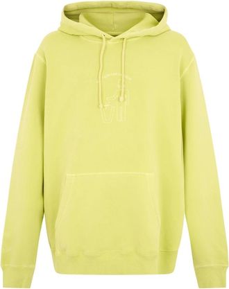 Diesel SweaT-shirt &agrave; capuche - Homme - Sweatshirts et sweats &agrave; capuche - Jaune - Taille: 2XL