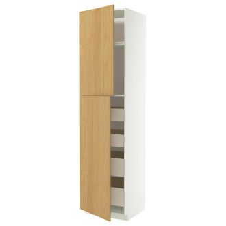 IKEA METOD / MAXIMERA Hochschr+2 T&uuml;/4 Sch