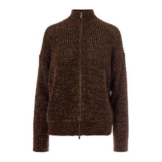 Max Mara Damen, Strickwaren, Braun, XSGr&ouml;&szlig;e