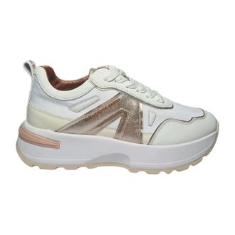 Alexander Smith Femme, Chaussures, Blanc, Taille: 36 EU sneaker Pelle