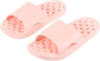 Yardwe Pantoufles de Creuses Antid&eacute;rapantes pour Femme L&eacute;g&egrave;res Respirantes et Confortables Maison Salle de Bain et Ext&eacute;rieur Massage des Couleur Rose