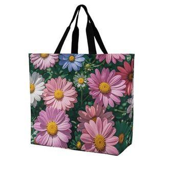Generic Plante Fleur Fleurs Sac &Agrave; Bandouli&egrave;re Pliable Sacs Imperm&eacute;able Sac A Main Femmes Pour Voyage Universit&eacute; Plage