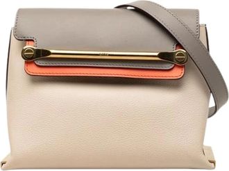Chlo&eacute; Pre-owned Clare Crossbody - Femme - Pre-owned - Beige - Taille: ONE Size