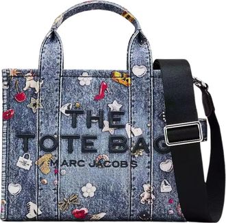 Marc Jacobs Femme, Sacs, Multicolore, Taille: ONE Size The Trompe LOeil Trinket Small Tote Bag