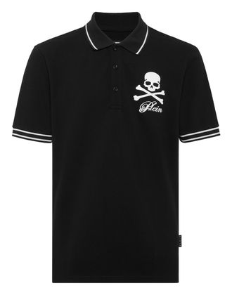 Philipp Plein Poloshirt Ss Skull