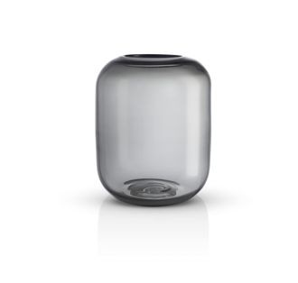 Eva Solo | Acorn Vase H 16,5 Stone | Dekorative Glasvase in Einer schlichten und organischen Formsprache | Stone