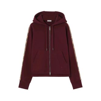 Burberry Harper Zip Hoodie - - Sweatshirts & Hoodies - Damen - Rot - S