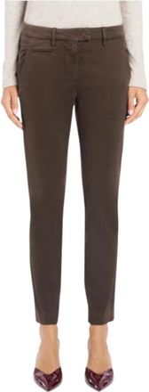 Dondup Slim-fit Chino Hose - - Trousers - Damen - Braun - W25