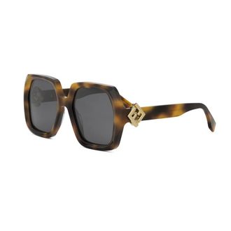 Fendi Stilvolle Sonnenbrille mit 53A Gestell - - Accessories - Damen - Braun - 53 MM
