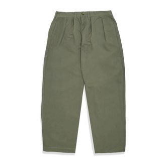 Service Works Wide Hosen - - Trousers - Herren - Gr&uuml;n - S