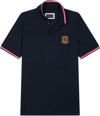 Eden Park Polo droit &agrave; logo brod&eacute; en coton
