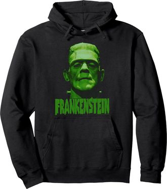 Universal Monsters Frankenstein Logo Pullover Hoodie