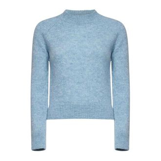 Dries Van Noten Rundhals-Strickpullover - - Knitwear - Damen - Blau - S