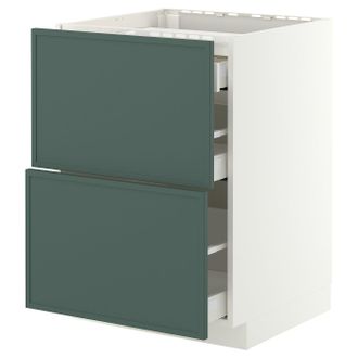 IKEA METOD / MAXIMERA Unterschr.f Kochf/2 Fronten/3 Sch
