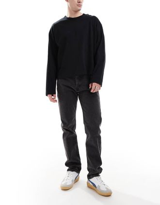 Levi's 505 - Jean regular - Noir délavé