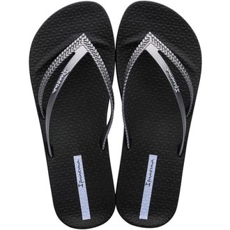Ipanema Lpanema Bossa Soft V Fem Damen-Flip-Flops, Schwarz, 41/42 EU