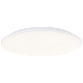 Lightbox LED Deckenlampe f&uuml;r Au&szlig;en und Innen - IP54 - &Oslash; 29 cm - zeitlose Deckenleuchte im dezenten Design - integriertes LED - 24 W - 2700 lm - 4000 K - aus Ku