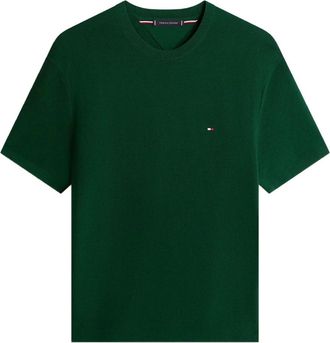 Tommy Hilfiger Homme, Tops, Vert, Taille: M Cool Touch Structure Tee