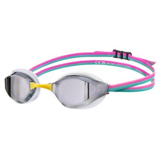 Arena Schwimmbrille Phyton Mirror 1E763 Silver White-Fuchsia One size