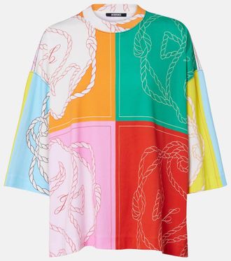 Jacquemus T-Shirt Hippocampe aus Baumwoll-Jersey